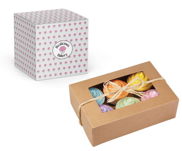 Custom Printed Cupcake Boxes Wholesale Cupcake Packaging Cupcake Boxes